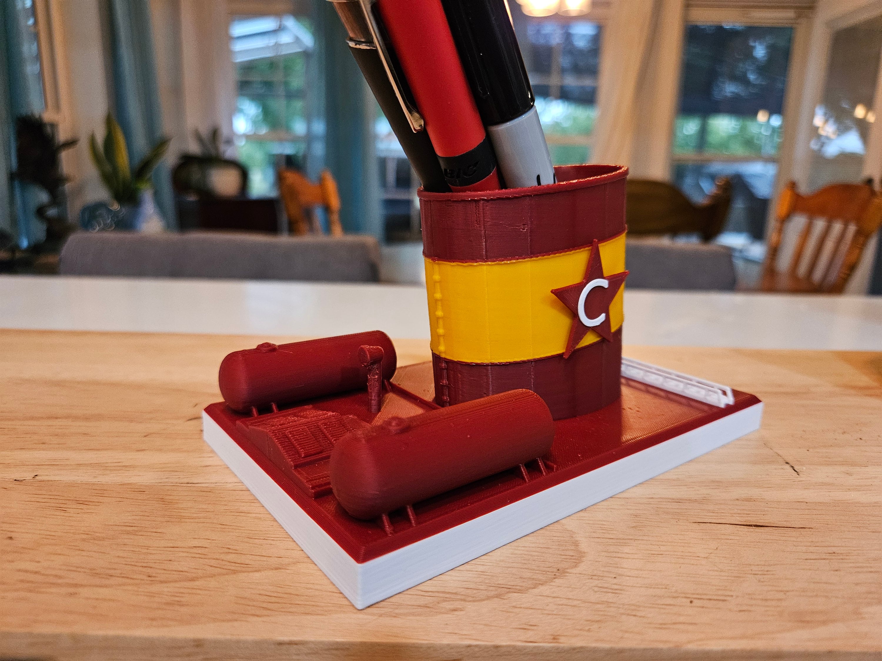 SS EDMUND FITZGERALD Funnel Pen Pot by Theroller3d, Desk or Table ...
