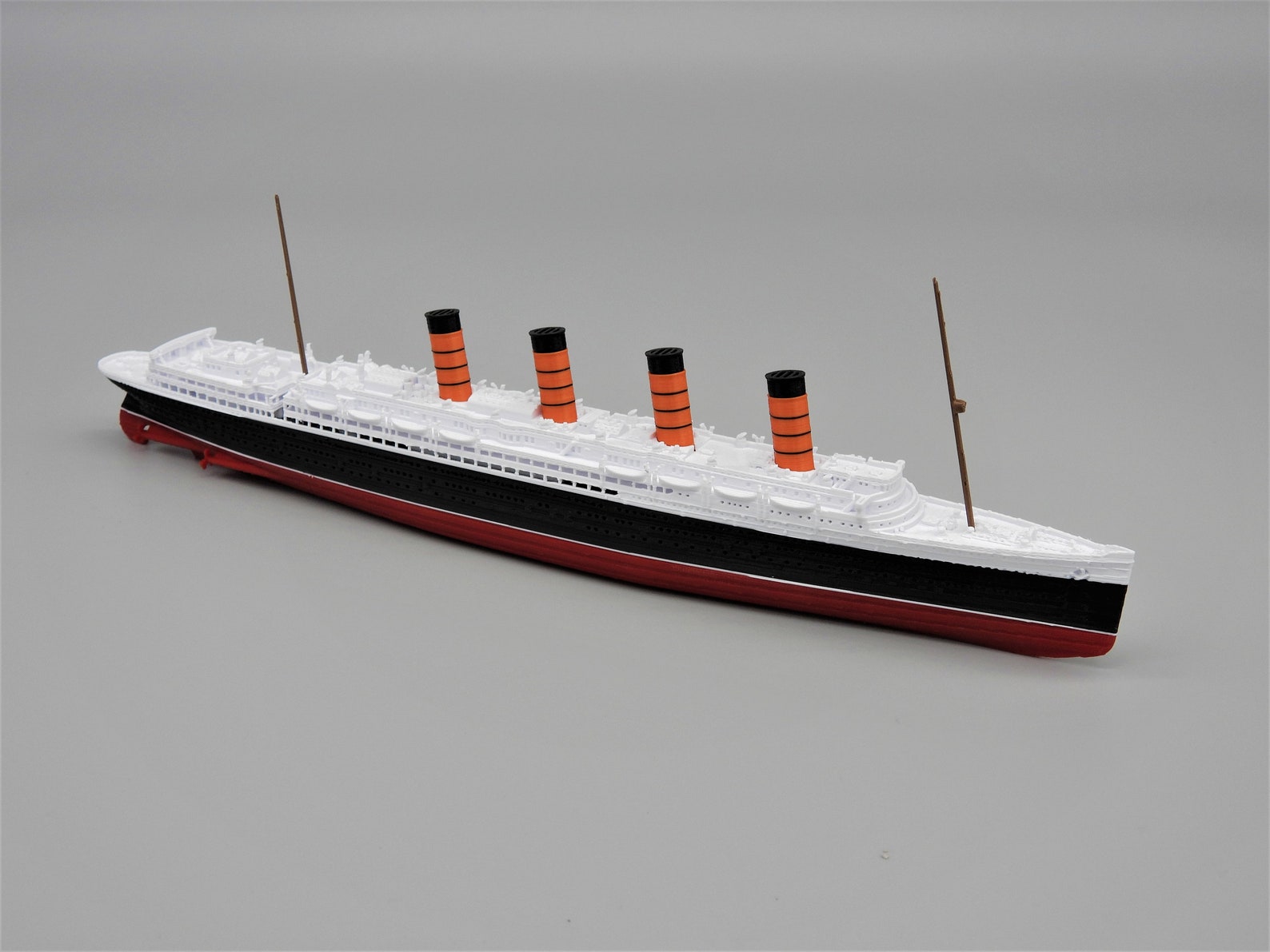 RMS Lusitania Model 1 Foot in Length Highly Detailed Replica - Etsy