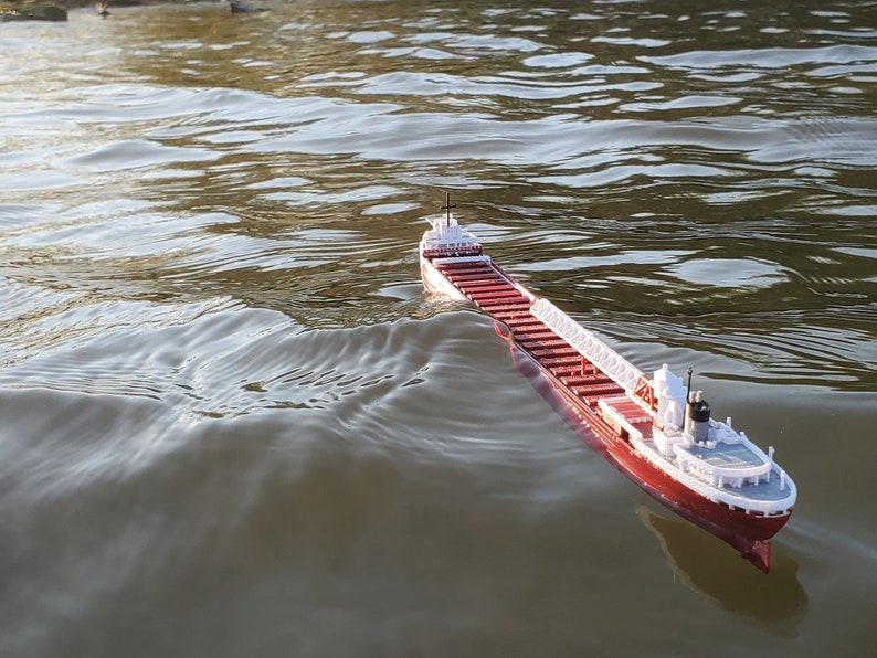 Arthur M. Anderson Freighter Ship Model, Self-unloader Version, 1 Foot ...