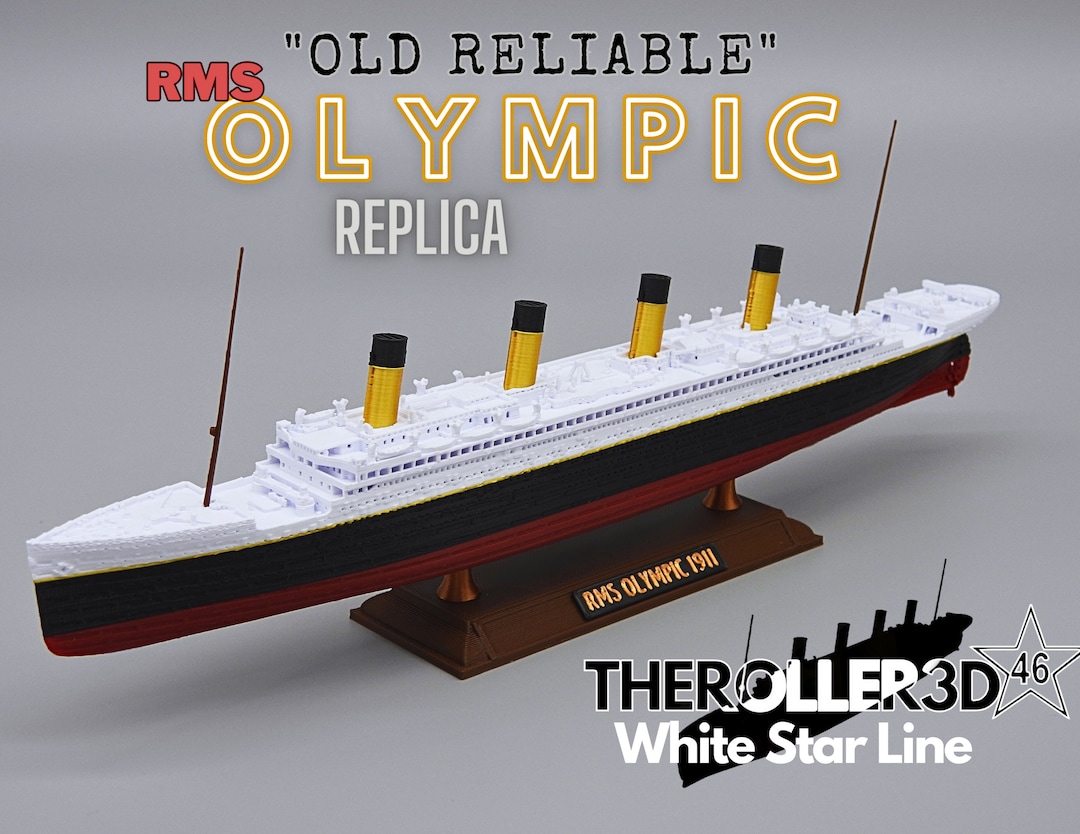 RMS Olympic Model, Highly Detailed Replica by Theroller3d - Etsy