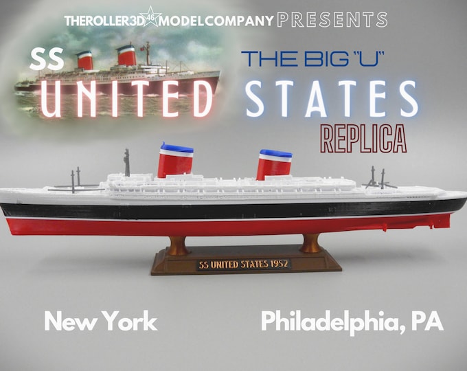 SS America With Lights Museum Quality Wooden Ship Model 34" - Etsy