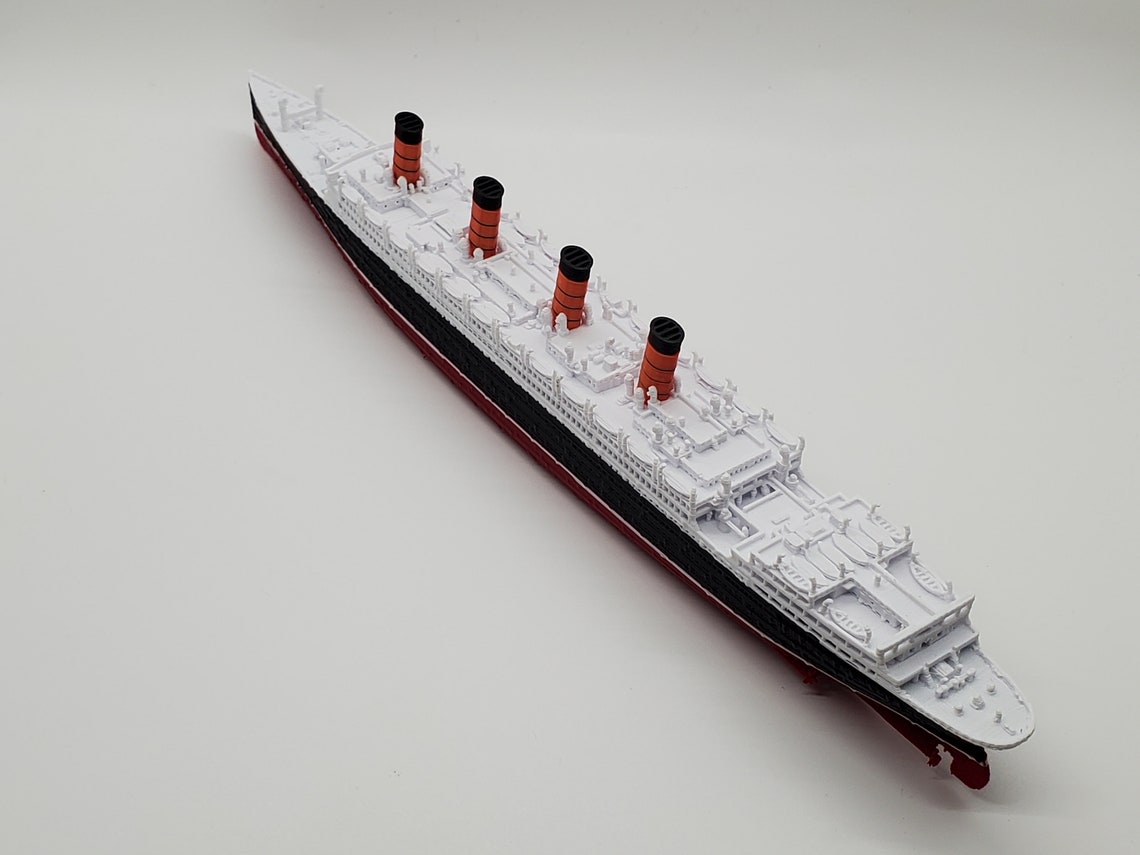 RMS Aquitania Model 1 Foot in Length | Etsy