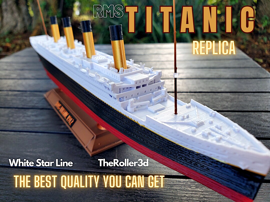 Buy RMS TITANIC Model 2019 Design by Theroller3d, Intricate Attention ...