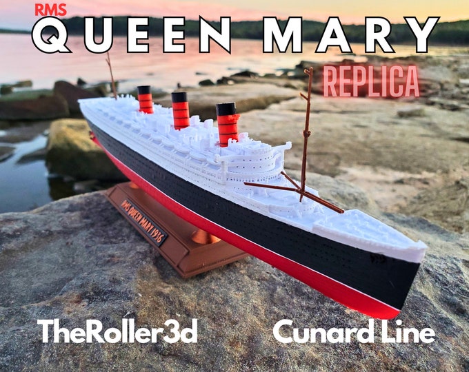 RMS Queen Mary Model 1 Foot in Length - Etsy