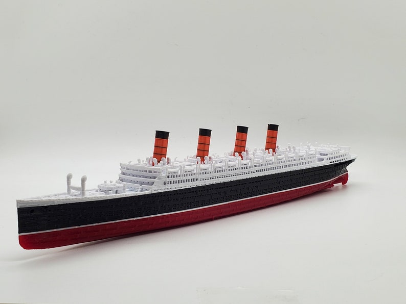 RMS Aquitania Model 1 Foot in Length - Etsy