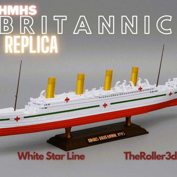 Hmhs Britannic Model - Etsy