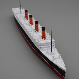 RMS Aquitania Model 1 Foot in Length - Etsy