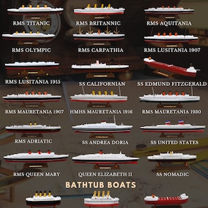 RMS Adriatic Model by THEROLLER3D 1 Foot in Length - Etsy