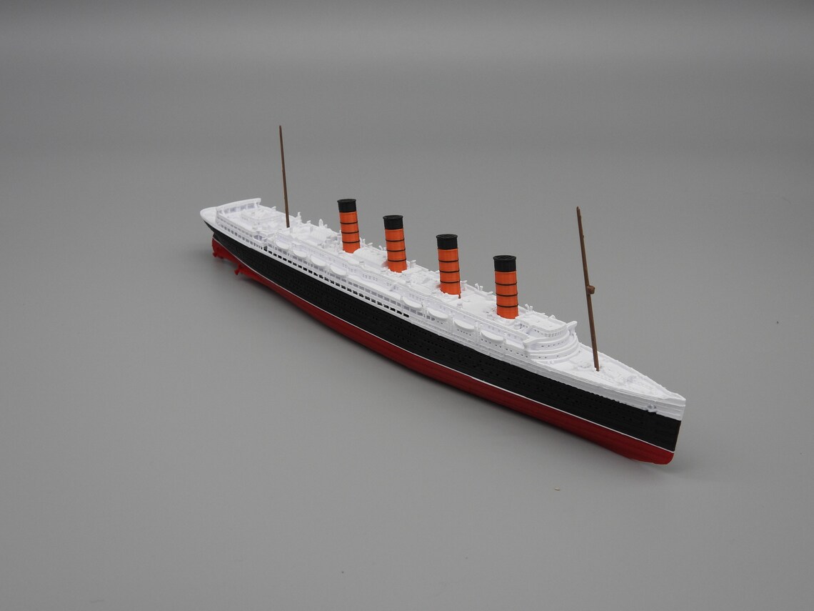 RMS Lusitania Model 1 Foot in Length Highly Detailed Replica - Etsy