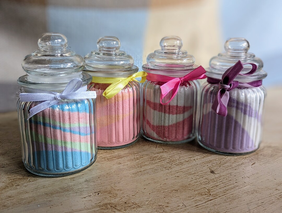 Powdered Bubble Bath Lavender, Peppermint, Berry and Melon, Saltwater ...