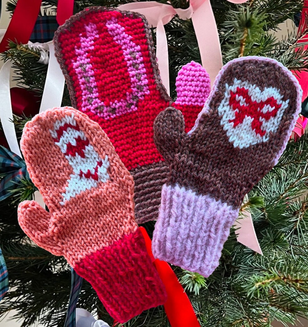 Material Grrrl Mitts | 2-in-1 Pattern: Easy Crochet & Knitting Mitten ...