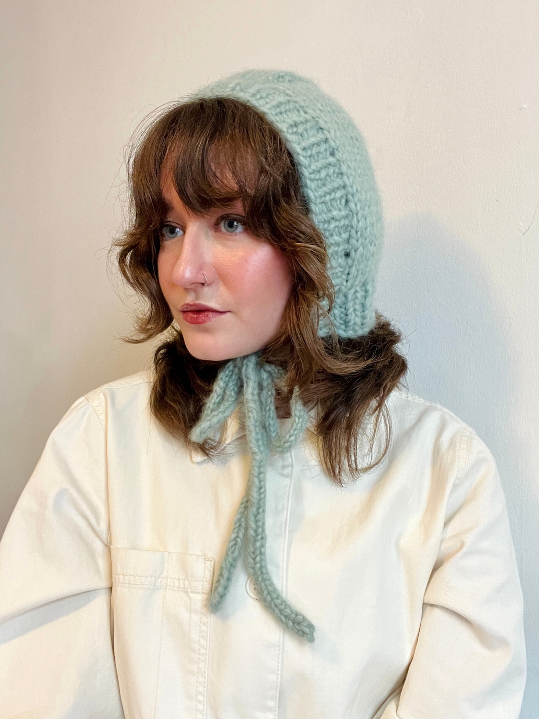 Big City Bonnet Knitting Pattern | Adult Bonnet Beginner Friendly ...
