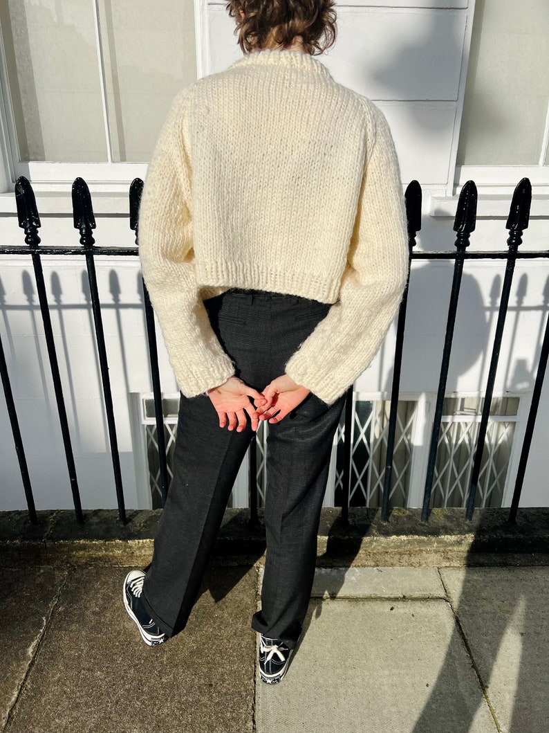 The Boyfriend Sweater Knitting Pattern | Customizable Name Sweater ...
