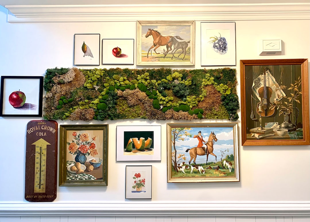 Instant Gallery Wall Curated Multi Media Gallery Wall Art and Template ...