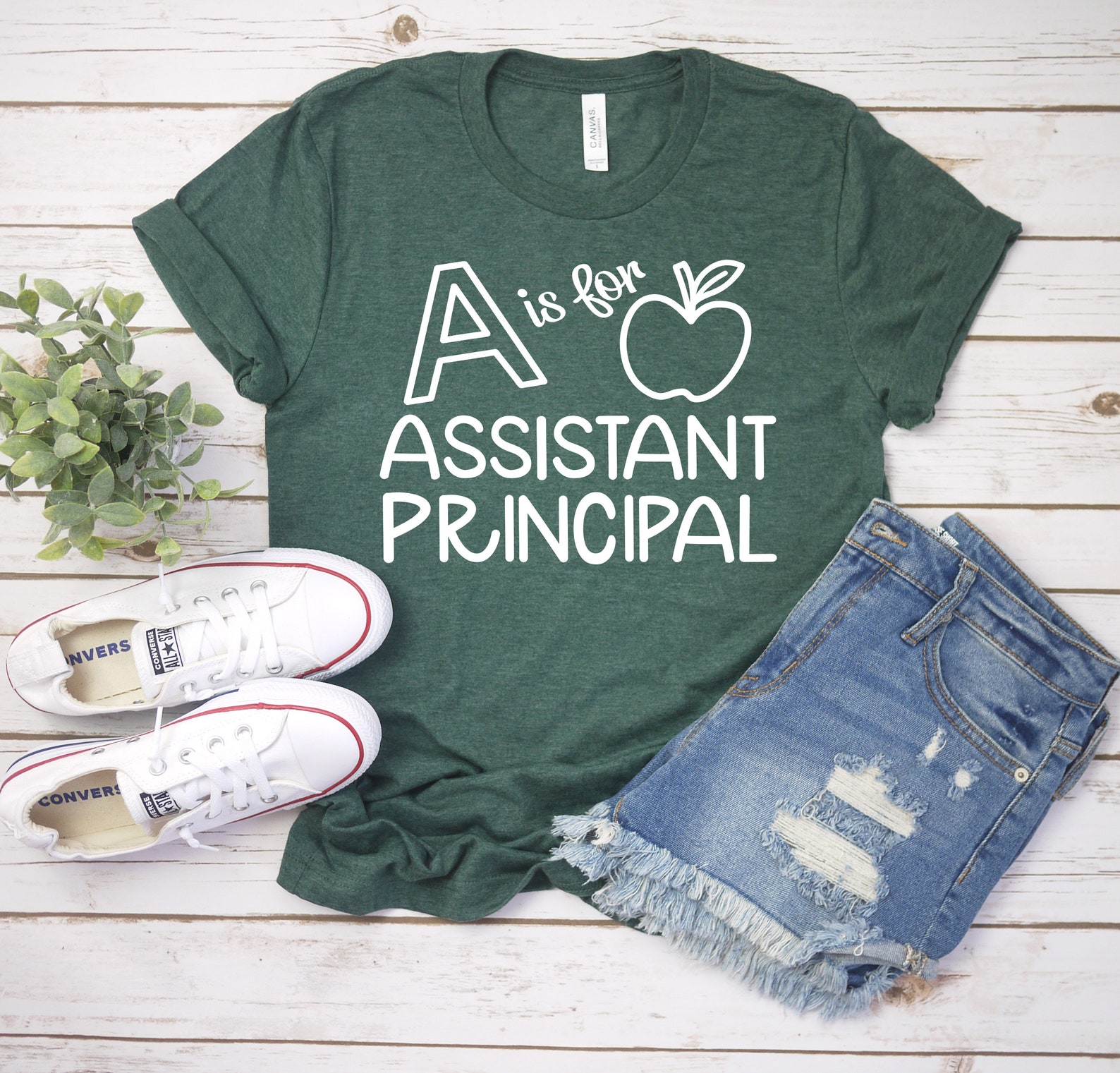 A is for Assistant Principal Shirt Teacher Shirt Teacher | Etsy