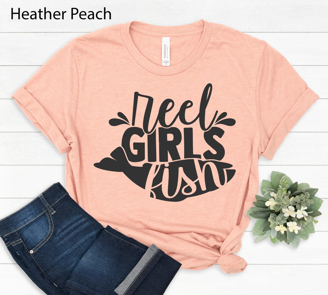Reel Girls Fish Shirt, Fishing Shirt, Birthday Shirt, Fishing Shirt for ...