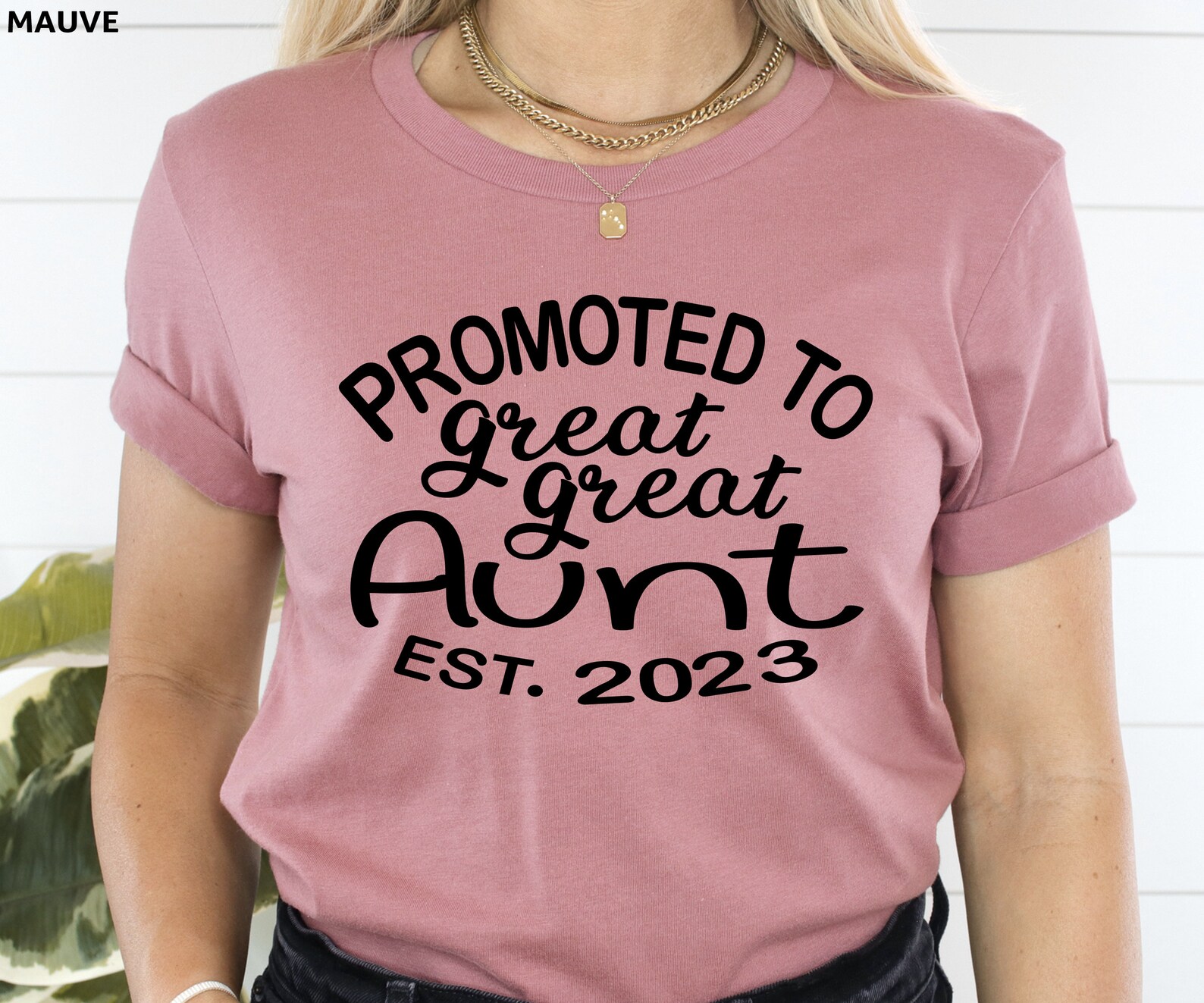 Promoted to Great Great Aunt Shirt Great Great Aunt Shirt - Etsy