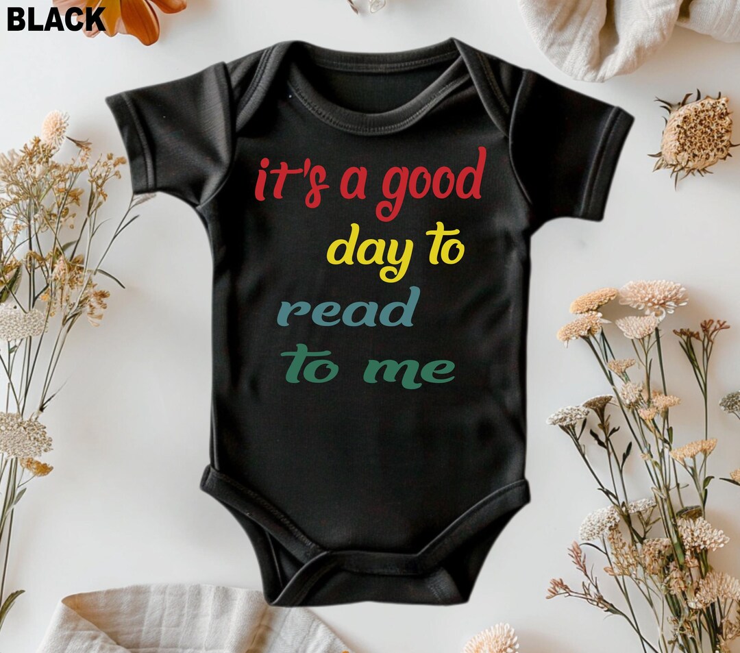 It's A Good Day to Read to Me Onesie - Bookworm Baby Romper - Etsy