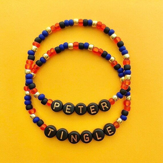 Spider-man Peter Tingle Beaded Bracelets - Etsy