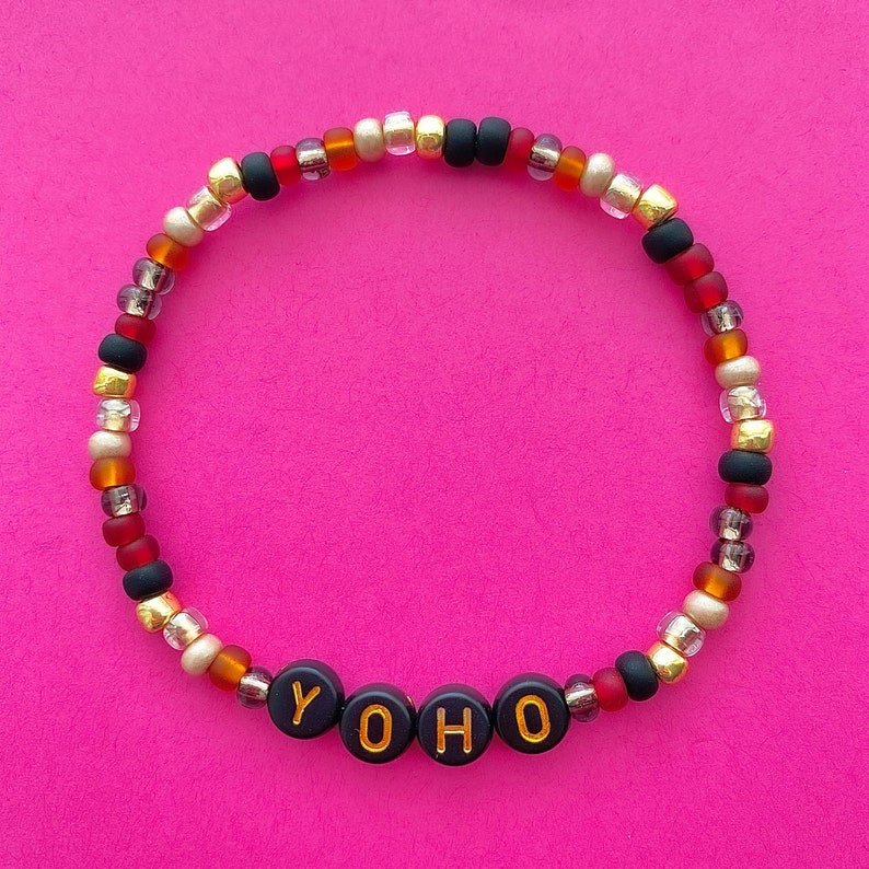 Pirates of the Caribbean Yoho & Savvy Beaded Bracelets - Etsy