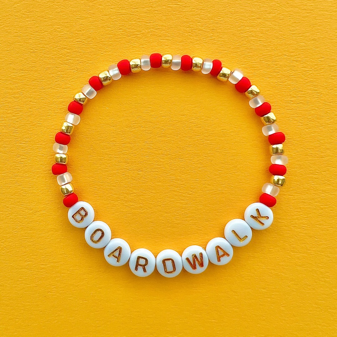 Welcome Home Boardwalk Beaded Bracelet - Etsy