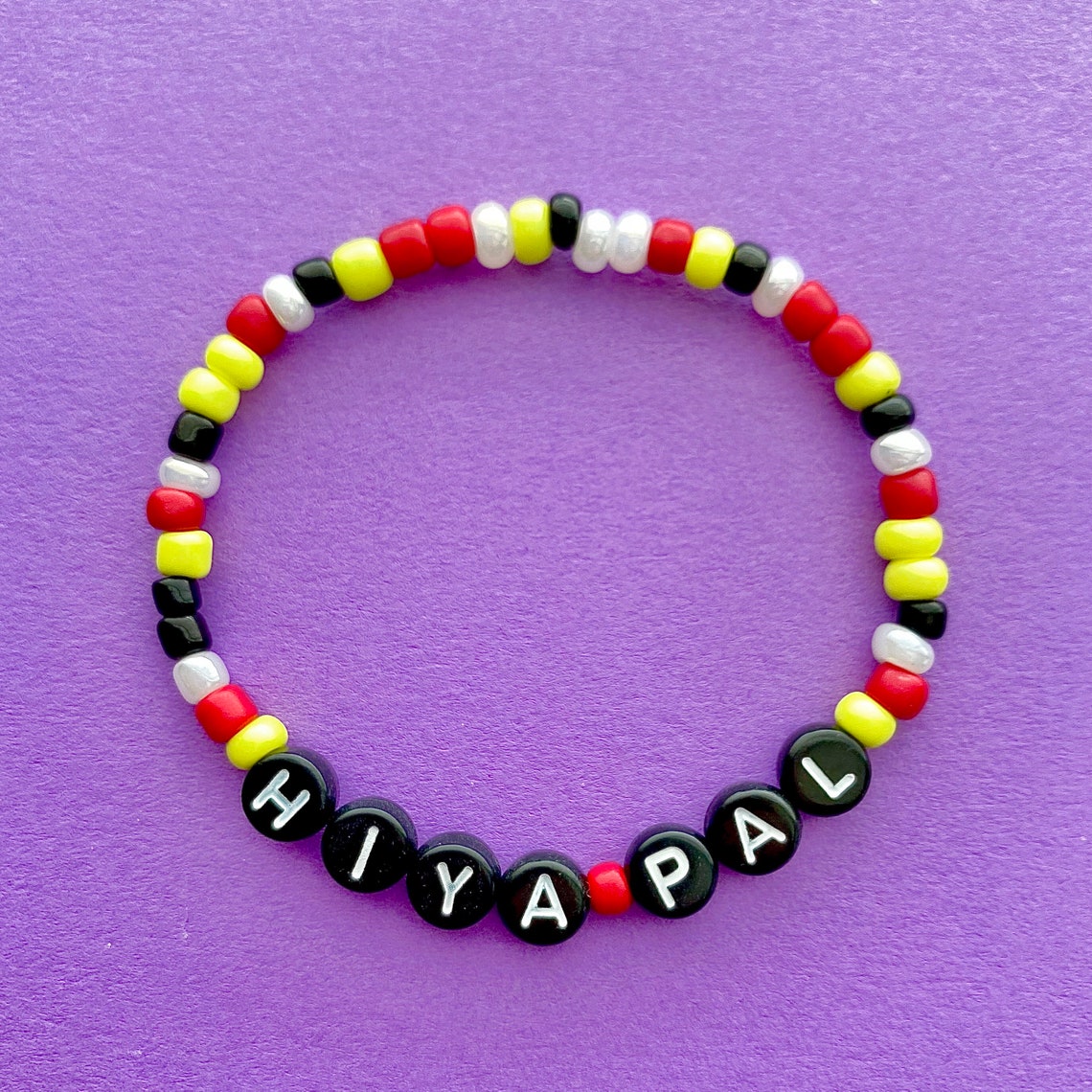 Mickey Mouse / Hiya Pal / Oh Boy Beaded Bracelets | Etsy