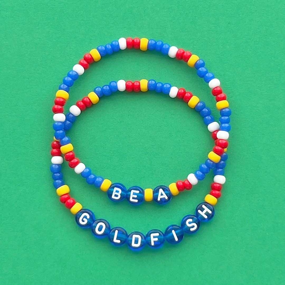Be A Goldfish Beaded Bracelets - Etsy
