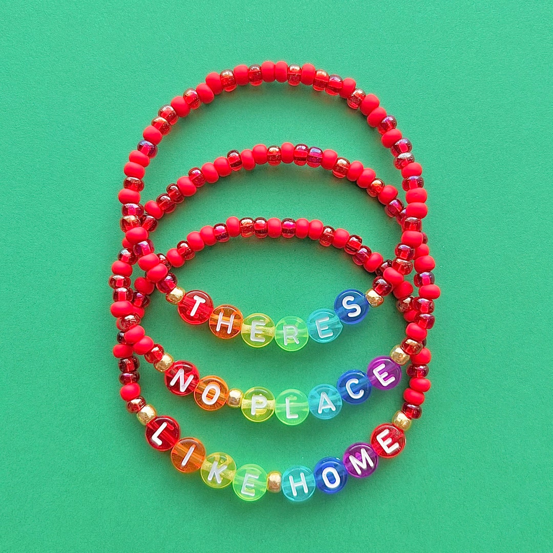 Wizard of Oz There’s No Place Like Home Beaded Bracelets - Etsy