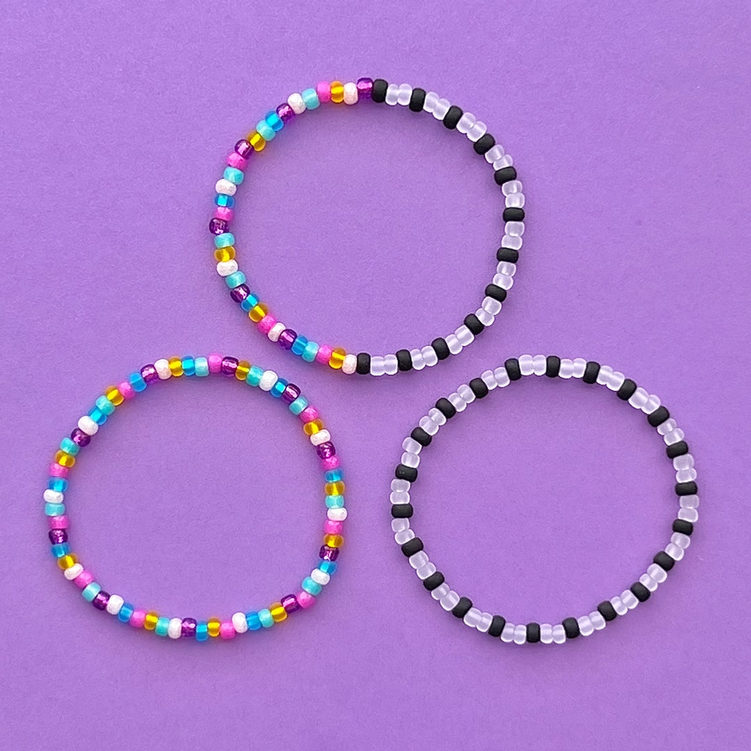 Wednesday and Enid Window Beaded Bracelets - Etsy