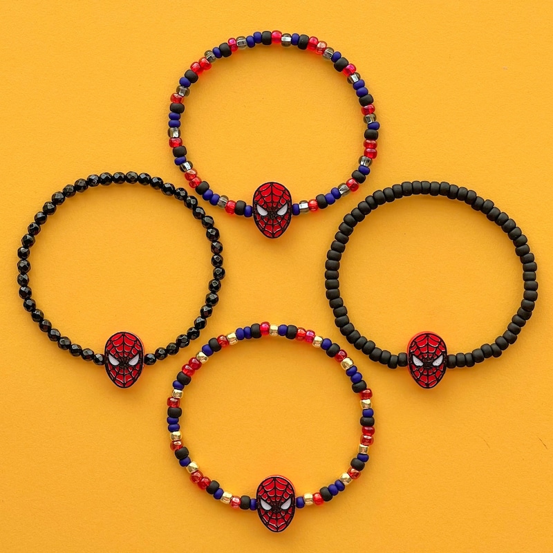 Spiderman Bracelet - Etsy