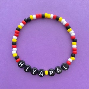 Mickey Mouse / Hiya Pal / Oh Boy Beaded Bracelets - Etsy
