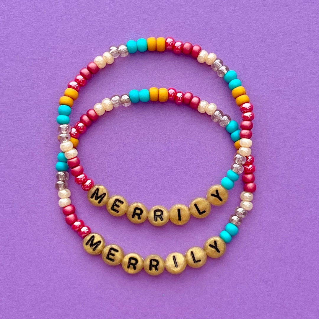 Mr. Toad Merrily Merrily Beaded Bracelets - Etsy