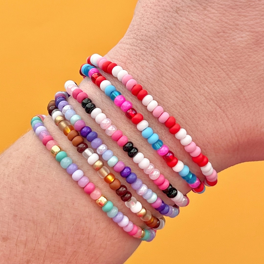 Vday 2024 All Bead Beaded Bracelets - Etsy