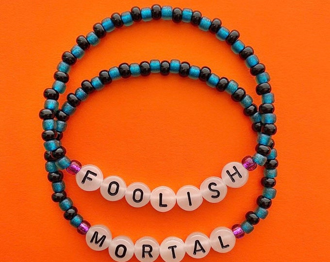 Taylor Swift Fearless Beaded Bracelet - Etsy