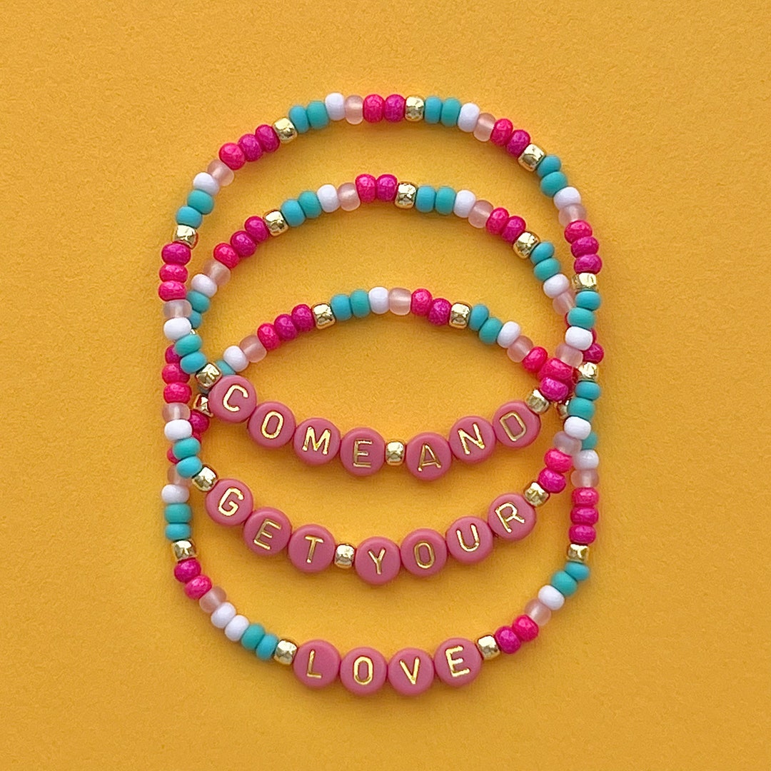 Come and Get Your Love Beaded Bracelets - Etsy