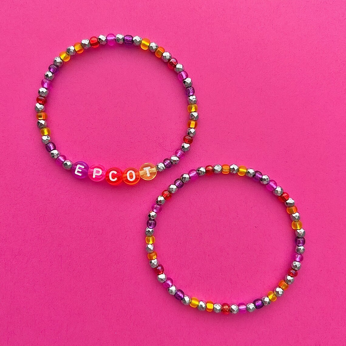 Epcot Beacon of Magic Beaded Bracelets - Etsy