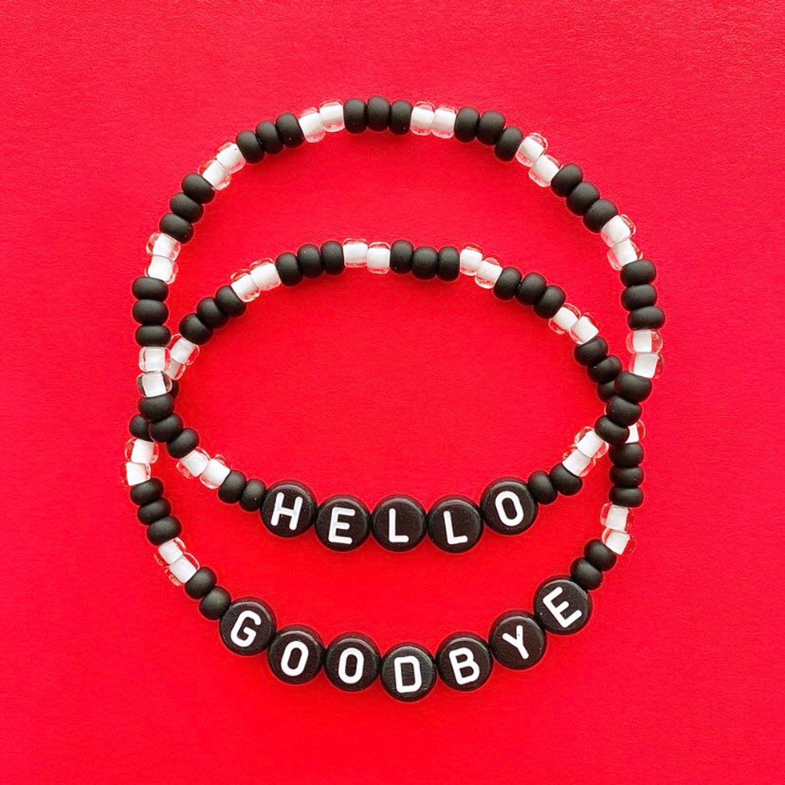 The Umbrella Academy Klaus Hello Goodbye Beaded Bracelets - Etsy