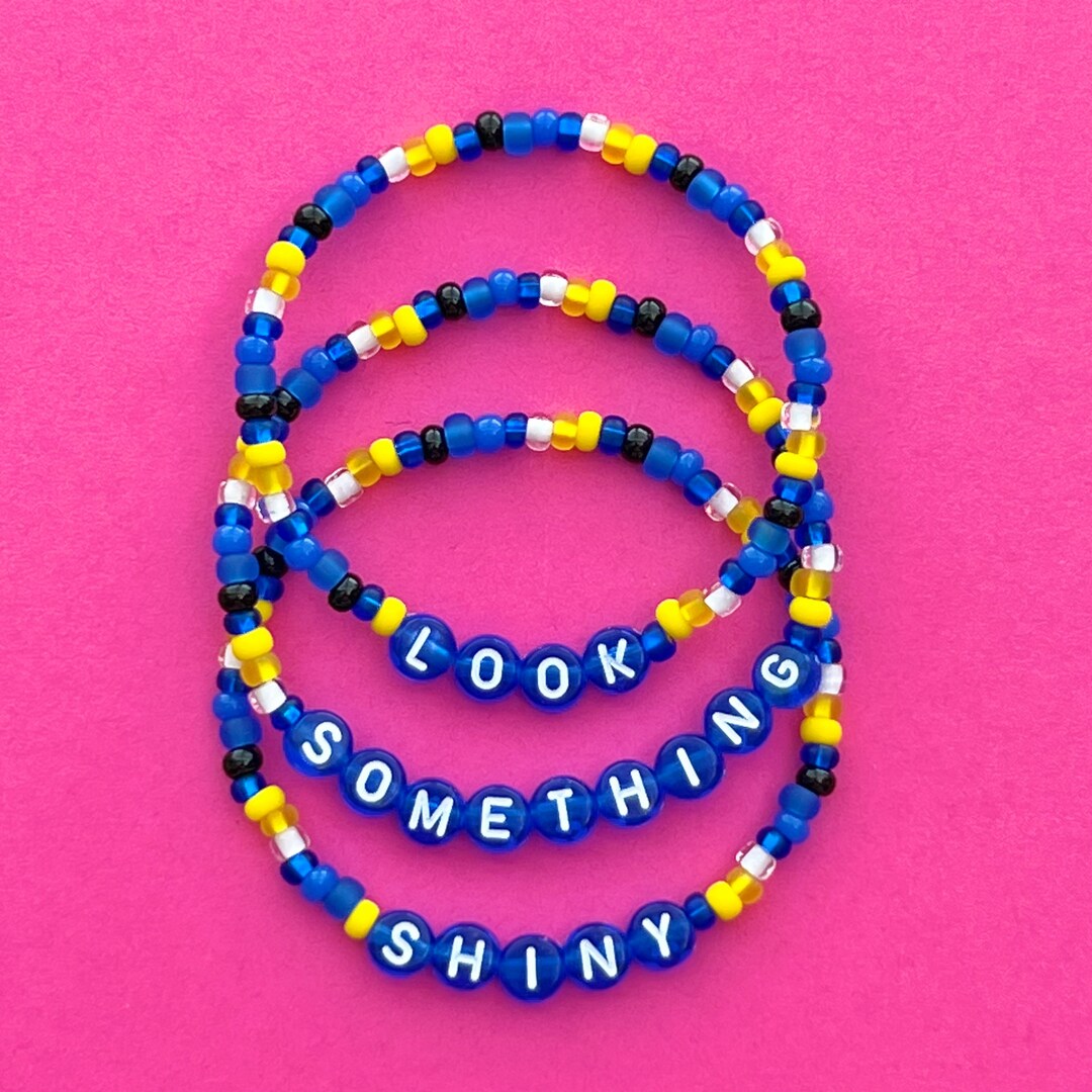 Finding Nemo Look Something Shiny Beaded Bracelets - Etsy