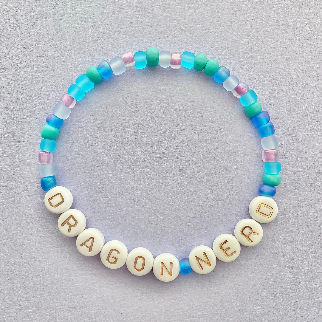Raya and the Last Dragon Dragon Nerd Beaded Bracelet - Etsy