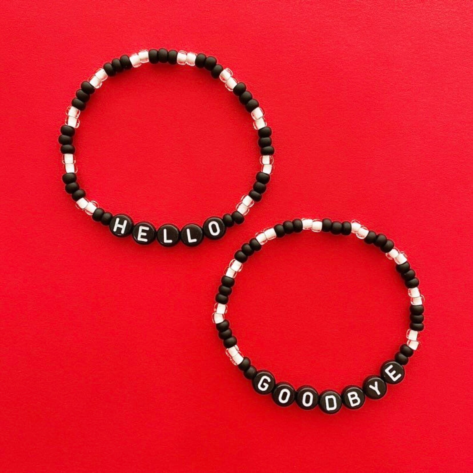 The Umbrella Academy Klaus Hello Goodbye Beaded Bracelets - Etsy