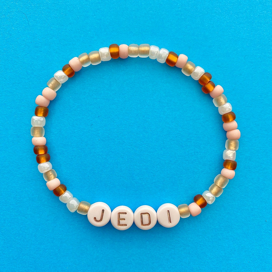 Star Wars Jedi Beaded Bracelet - Etsy