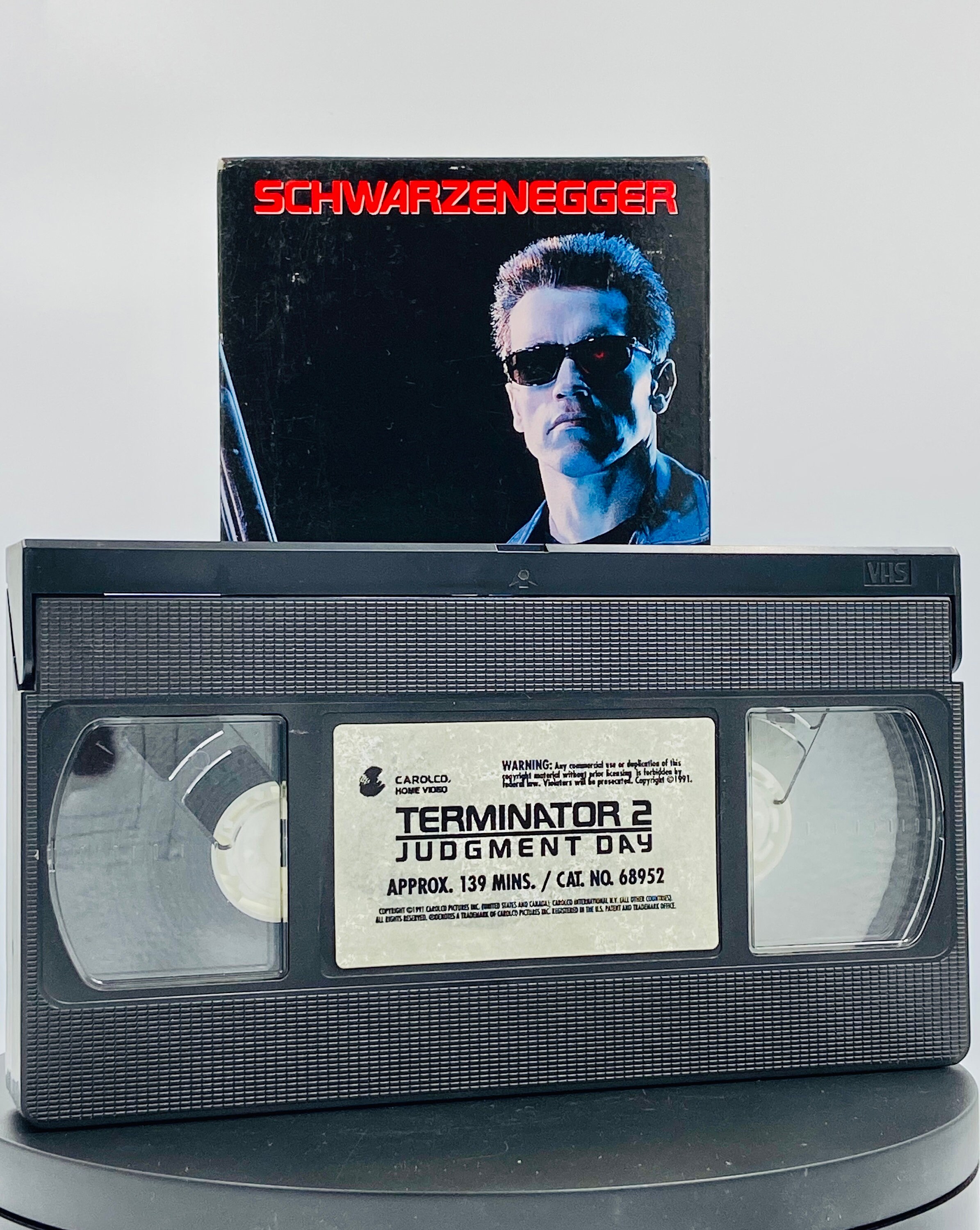Terminator 2: Judgement Day vintage Action Vhs - Etsy Denmark
