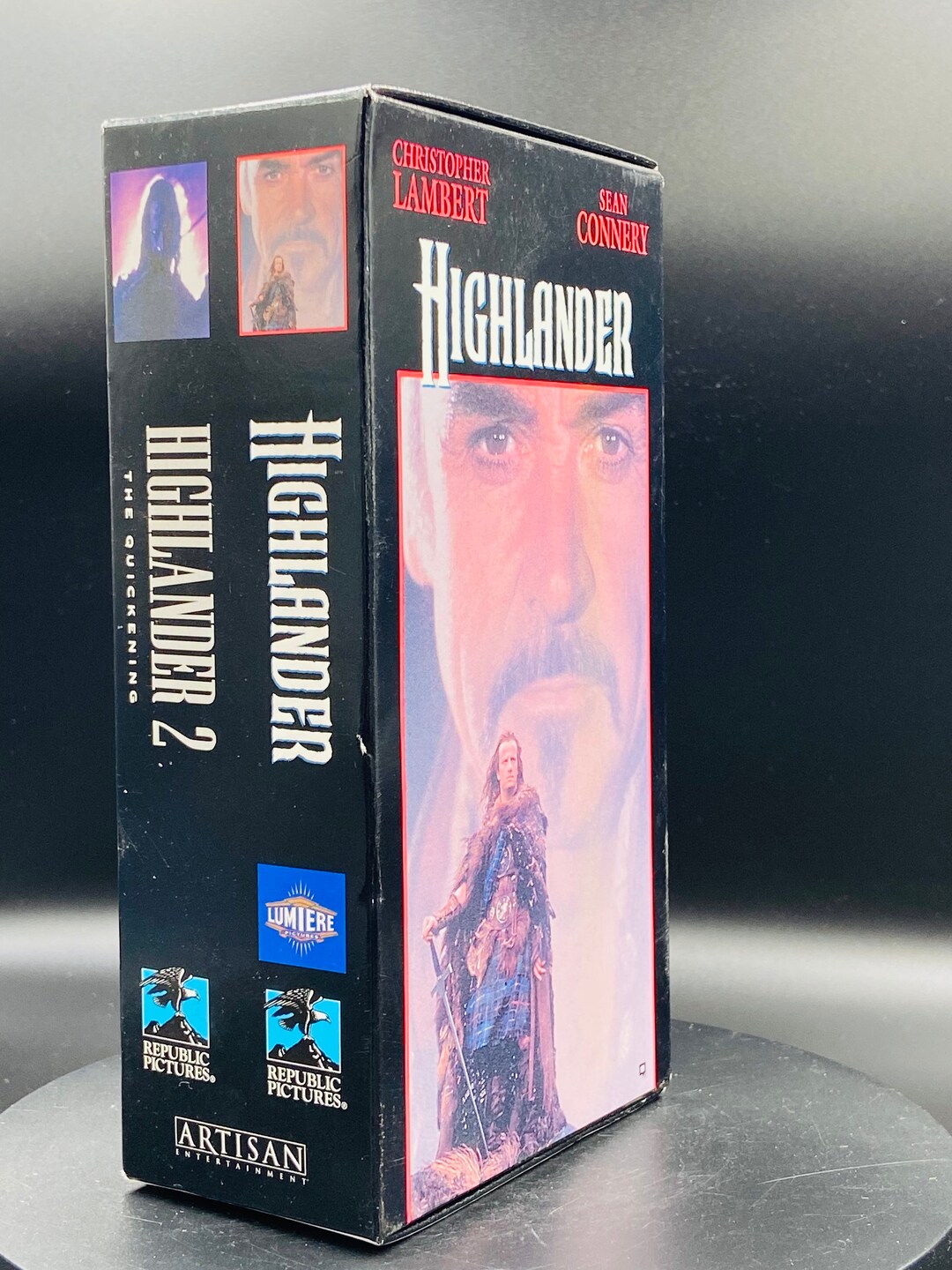 Highlander 1&2 (vintage Science Fiction Vhs Tape Box Set) - Etsy UK