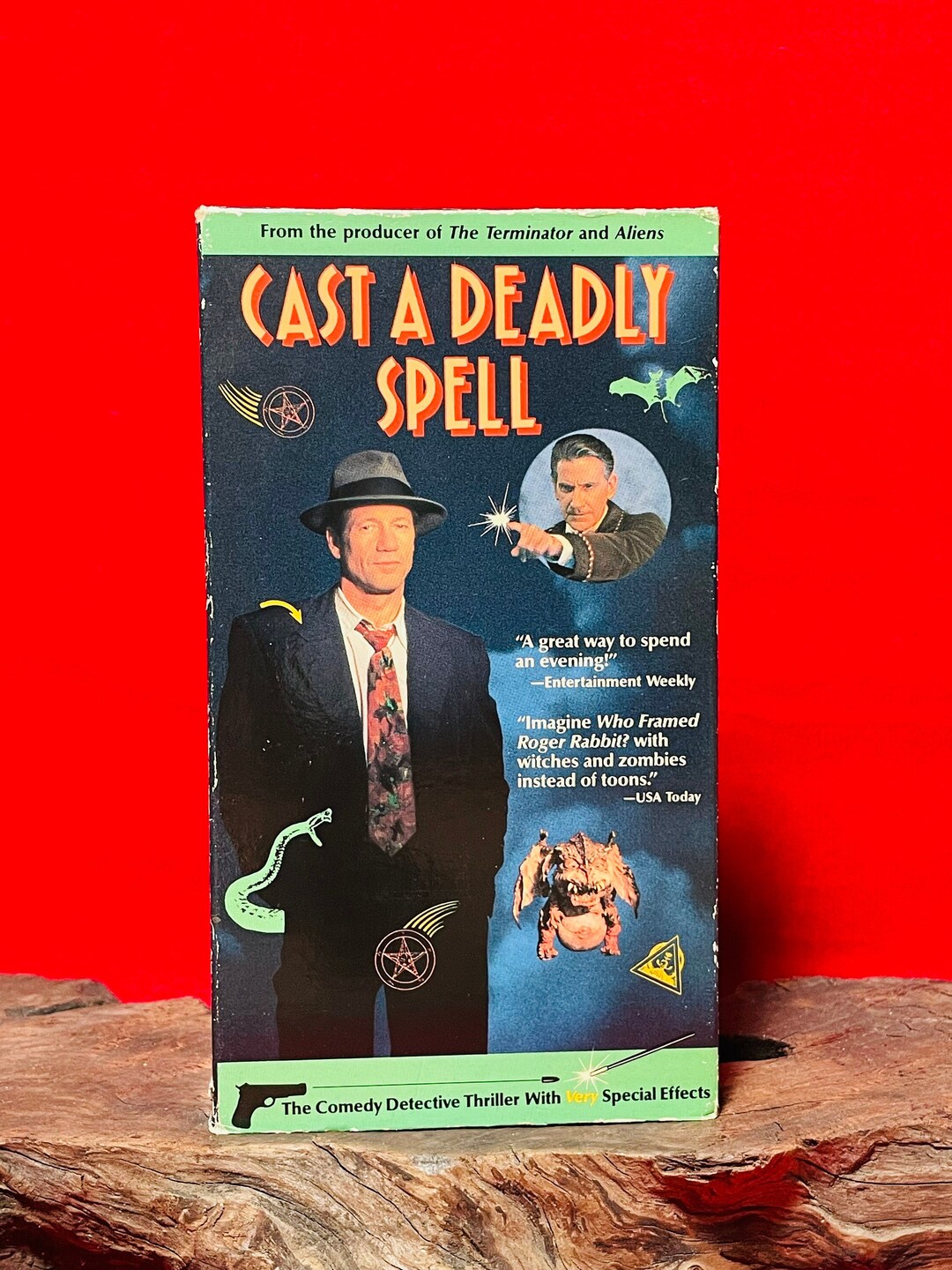 Cast A Deadly Spell vintage Comedy Vhs - Etsy