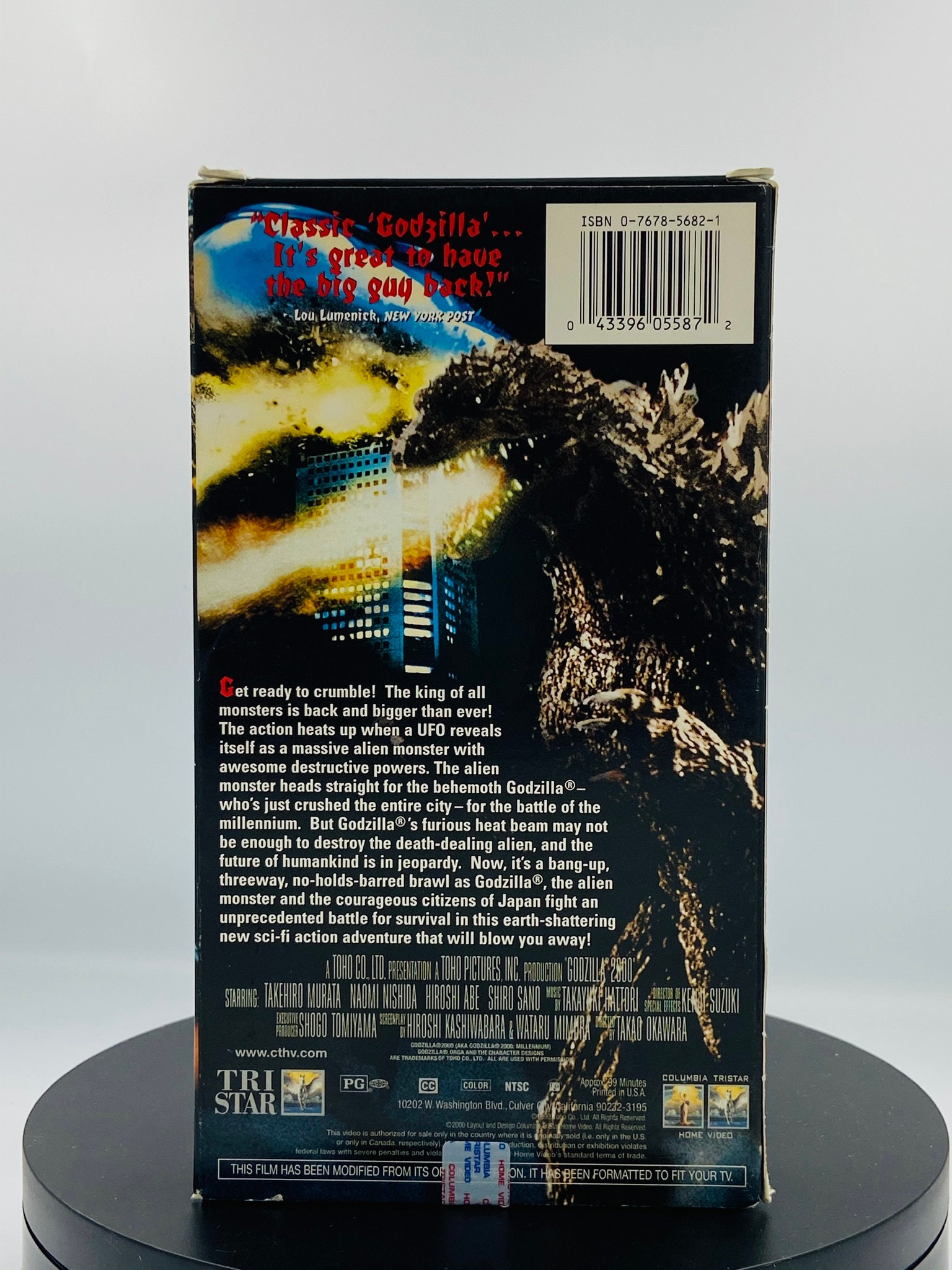 Godzilla 2000 vintage Science Fiction Vhs - Etsy