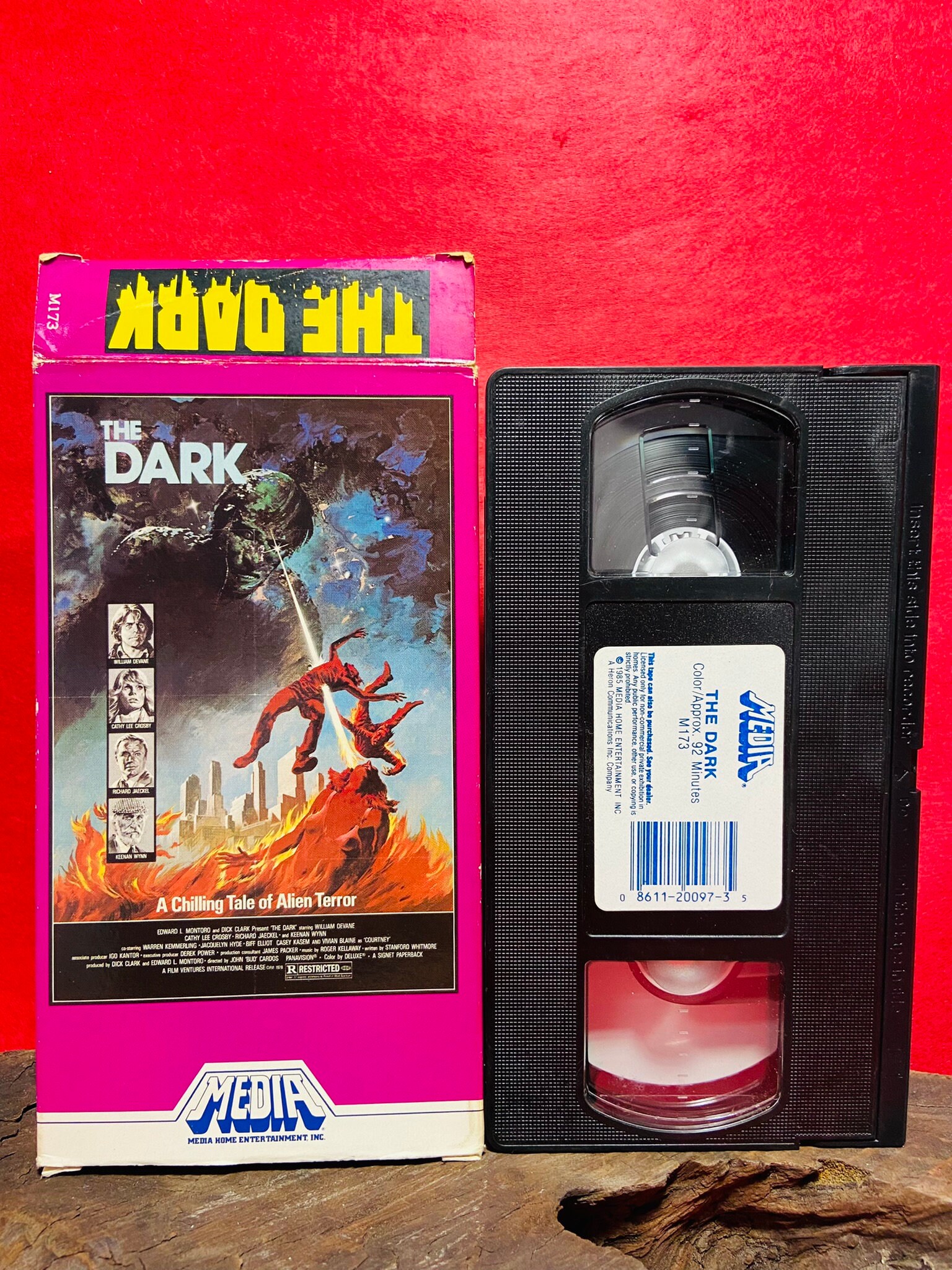 The Dark vintage Horror Vhs Tape - Etsy