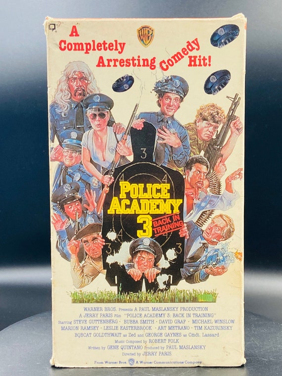 Police Academy 3: Back in Training vintage Comedy Vhs Tape - Etsy