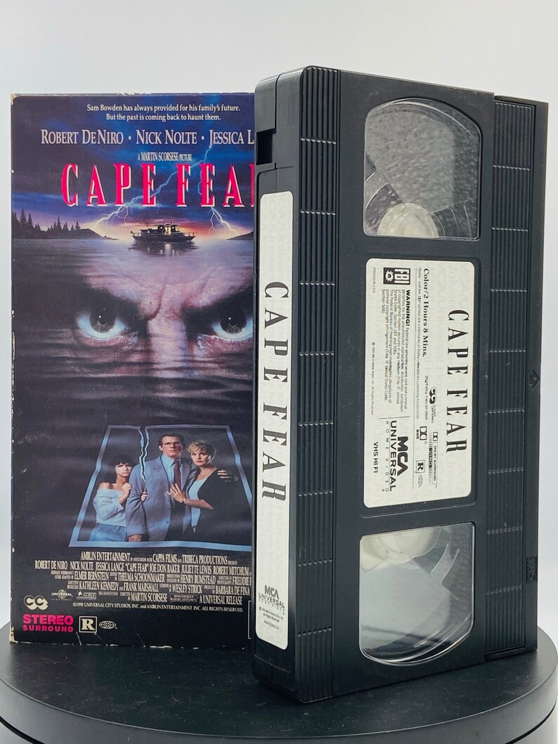 Cape Fear (vintage Thriller Vhs Tape) - Etsy