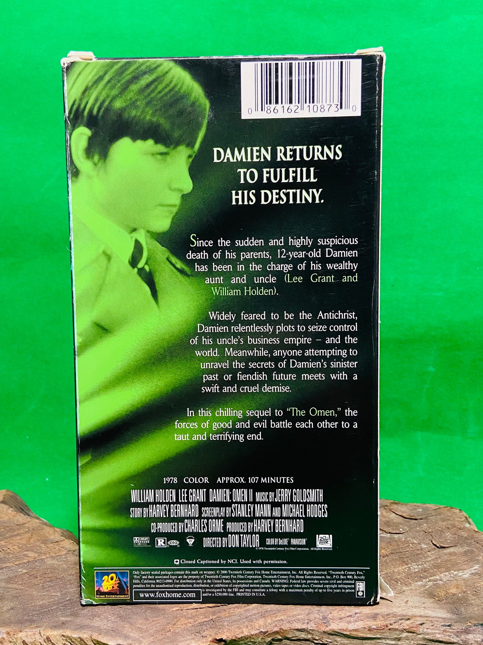Damien: the Omen 2 (vintage Horror Vhs) - Etsy