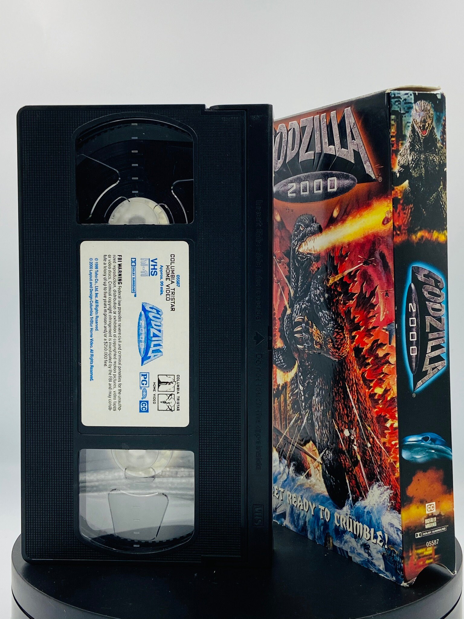 Godzilla 2000 vintage Science Fiction Vhs - Etsy